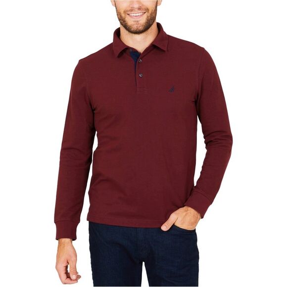 Nautica | Shirts | Nautica Mens Riveria Polo Shirt Red Nwt | Poshmark